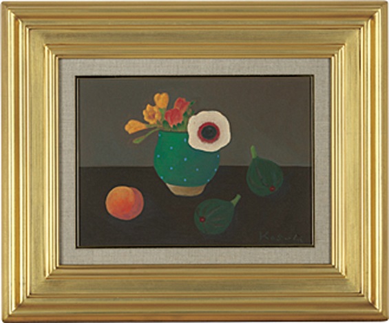 Anemones and fruits アネモネと果物 by Kojiro Kosugi on artnet